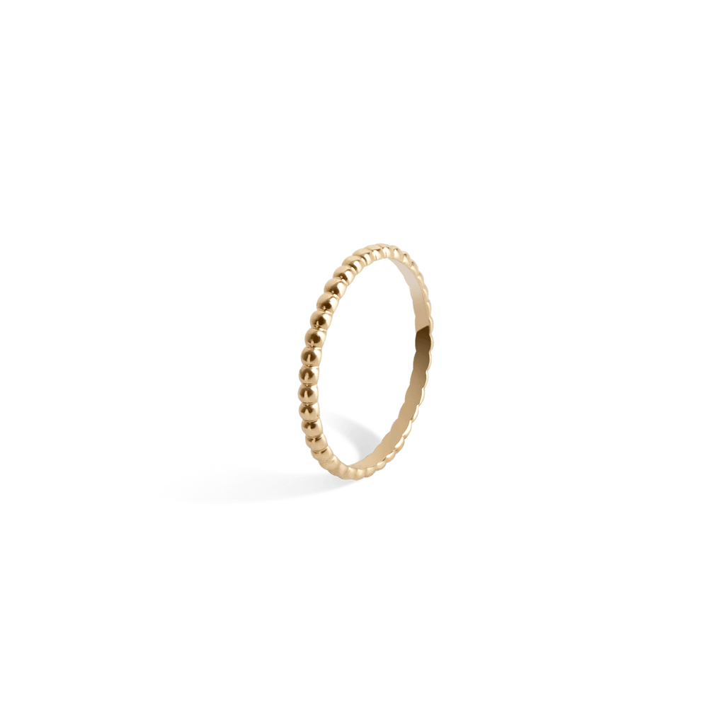 Gold ring with circles store