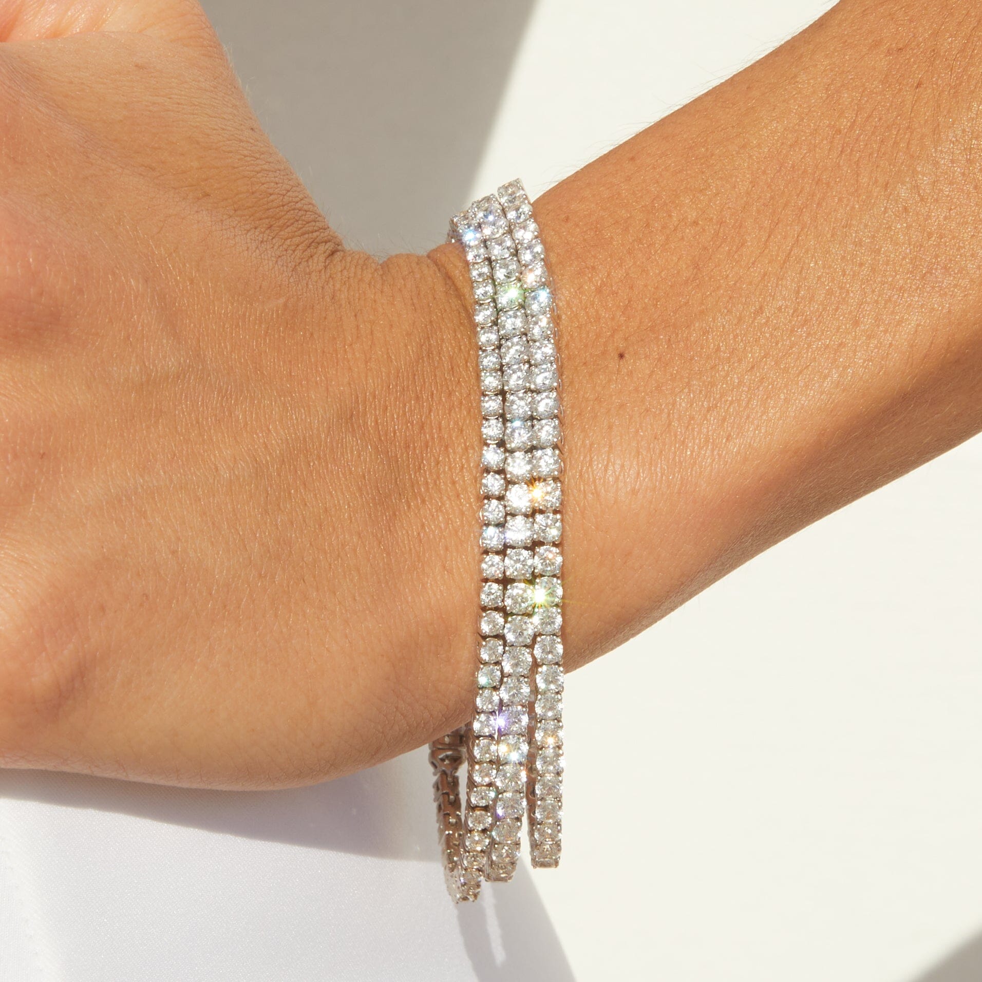 10ct Luxury Lab Grown Diamond Tennis Bracelet