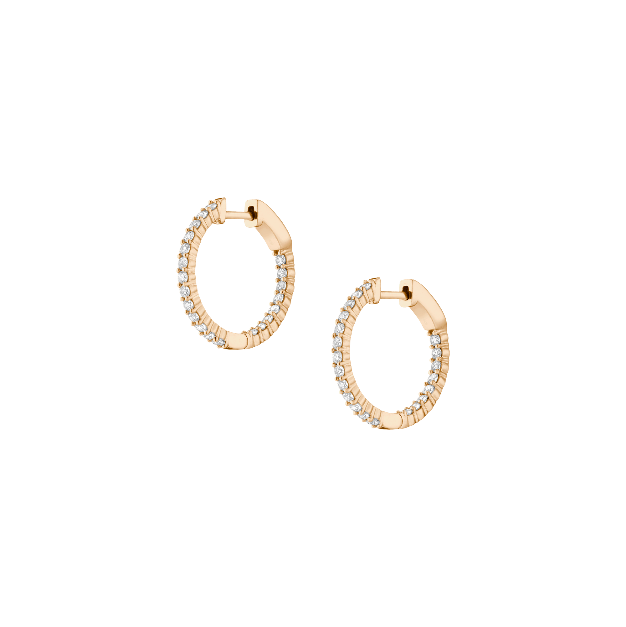 1ct Luxury Lab Grown Diamond Hoops