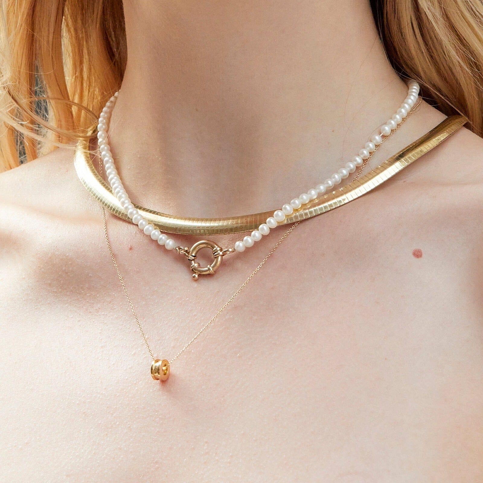 Column Pendant Necklace