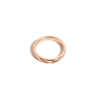 Mini Quilted Gold Ring