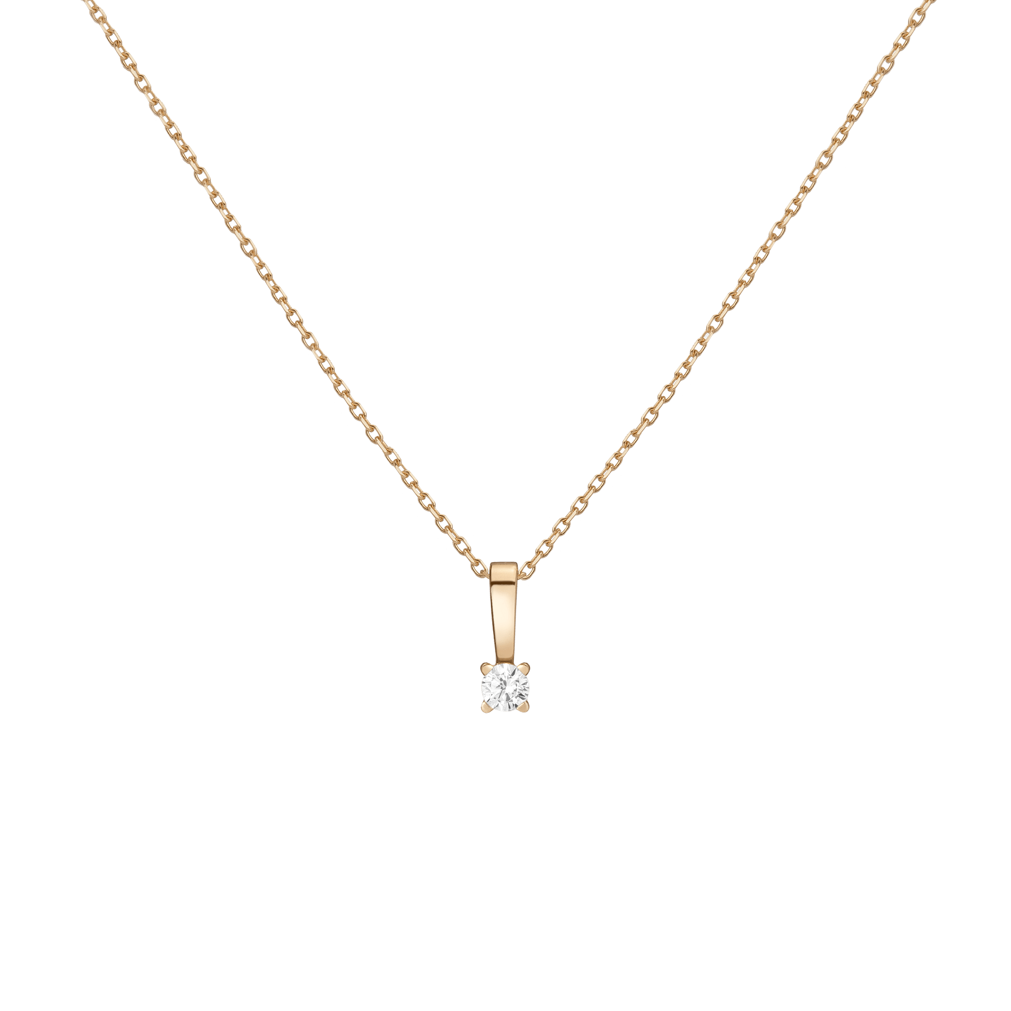 Lab Grown Diamond Solitaire Pendant