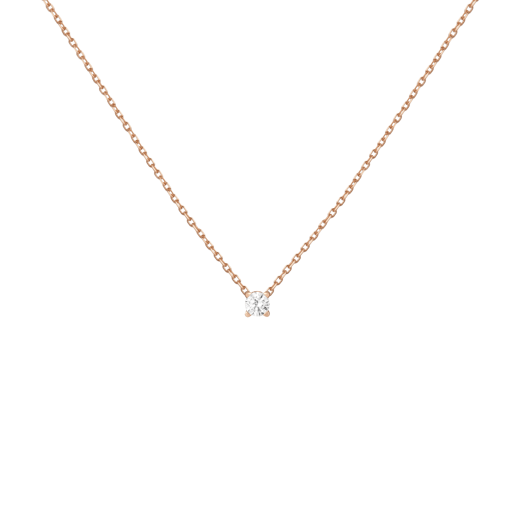 Lab Grown Diamond Solitaire Necklace