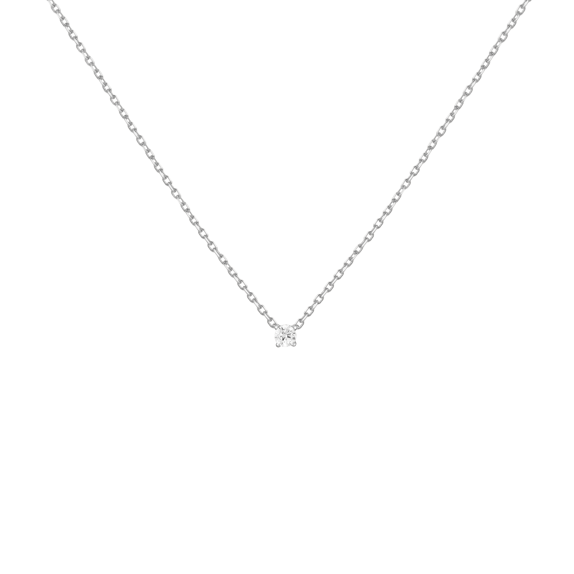 Lab Grown Diamond Solitaire Necklace