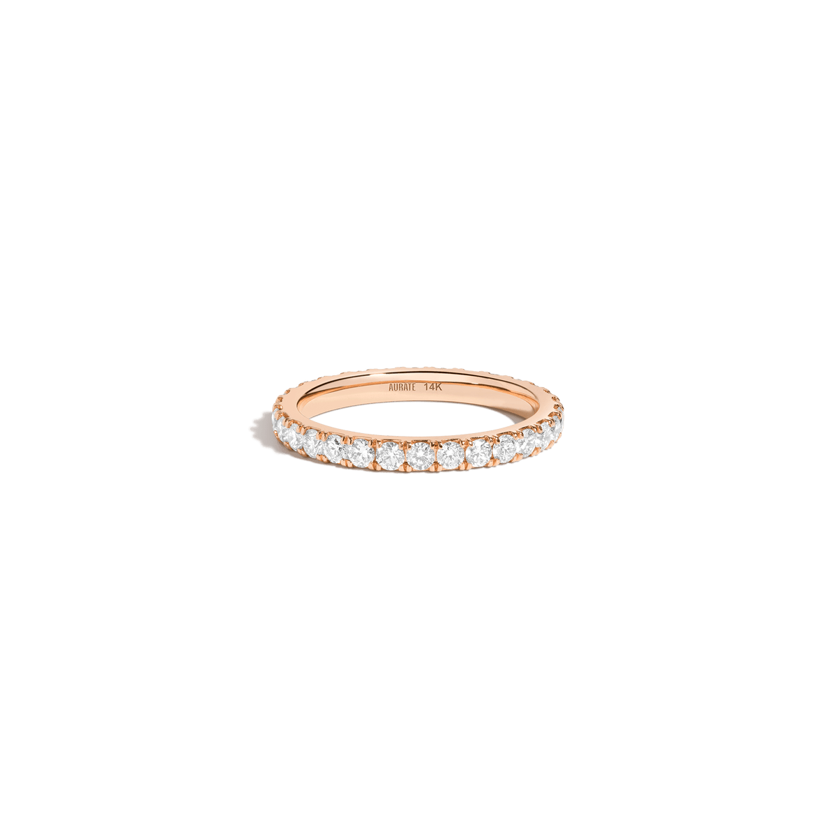 1ct Round Lab Grown Diamond Eternity Ring