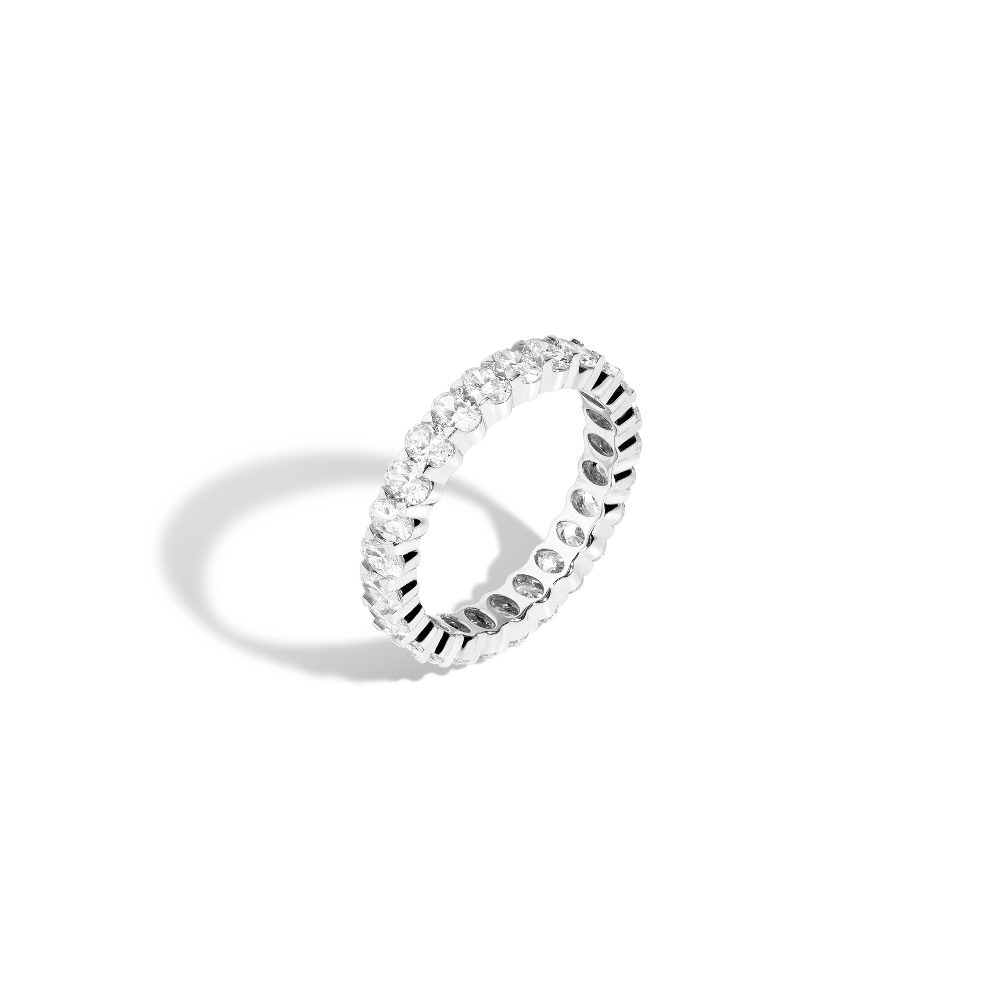 Oval Lab Grown Diamond Eternity Ring