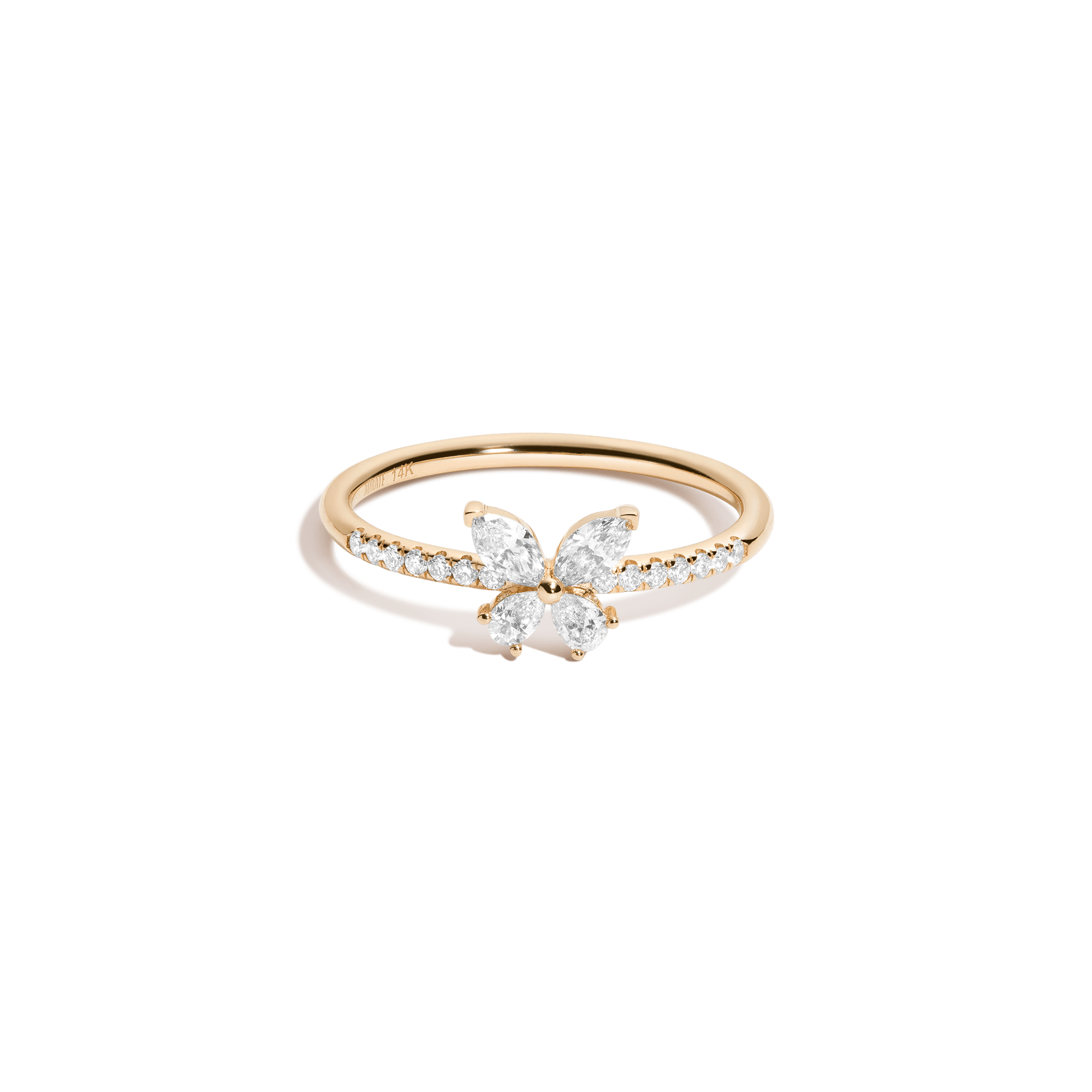 Lab Grown Diamond Butterfly Ring