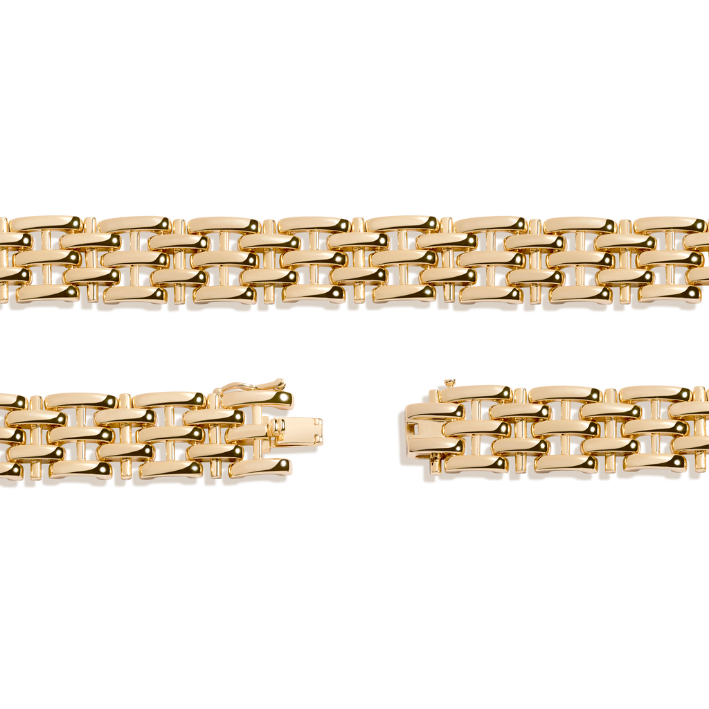 Panther Chain Link Necklace