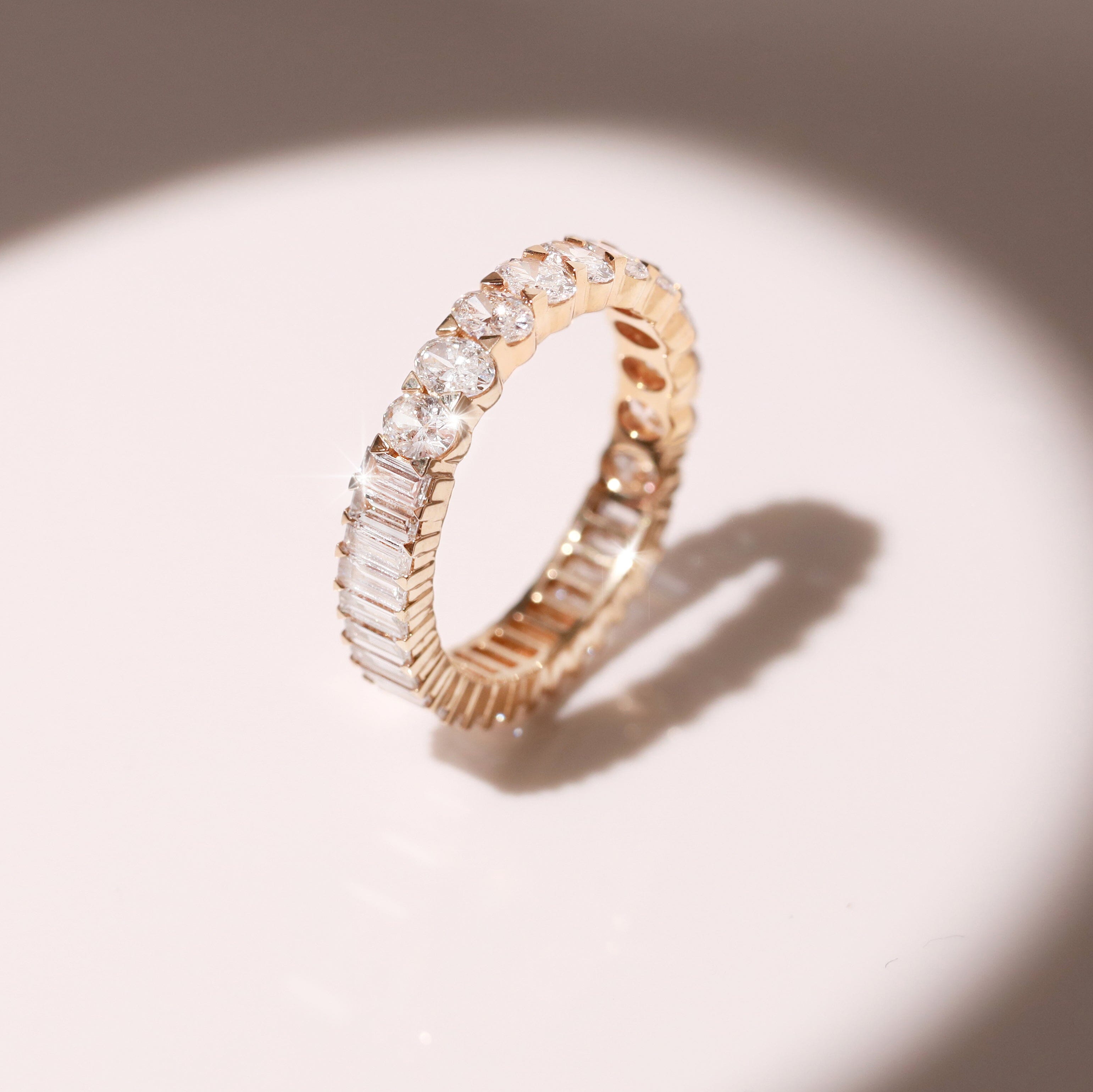 Two-in-One Lab Grown Diamond Eternity Ring