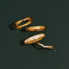 Diamond Brooklyn Bridge Ring in Yellow, Rose or White Gold