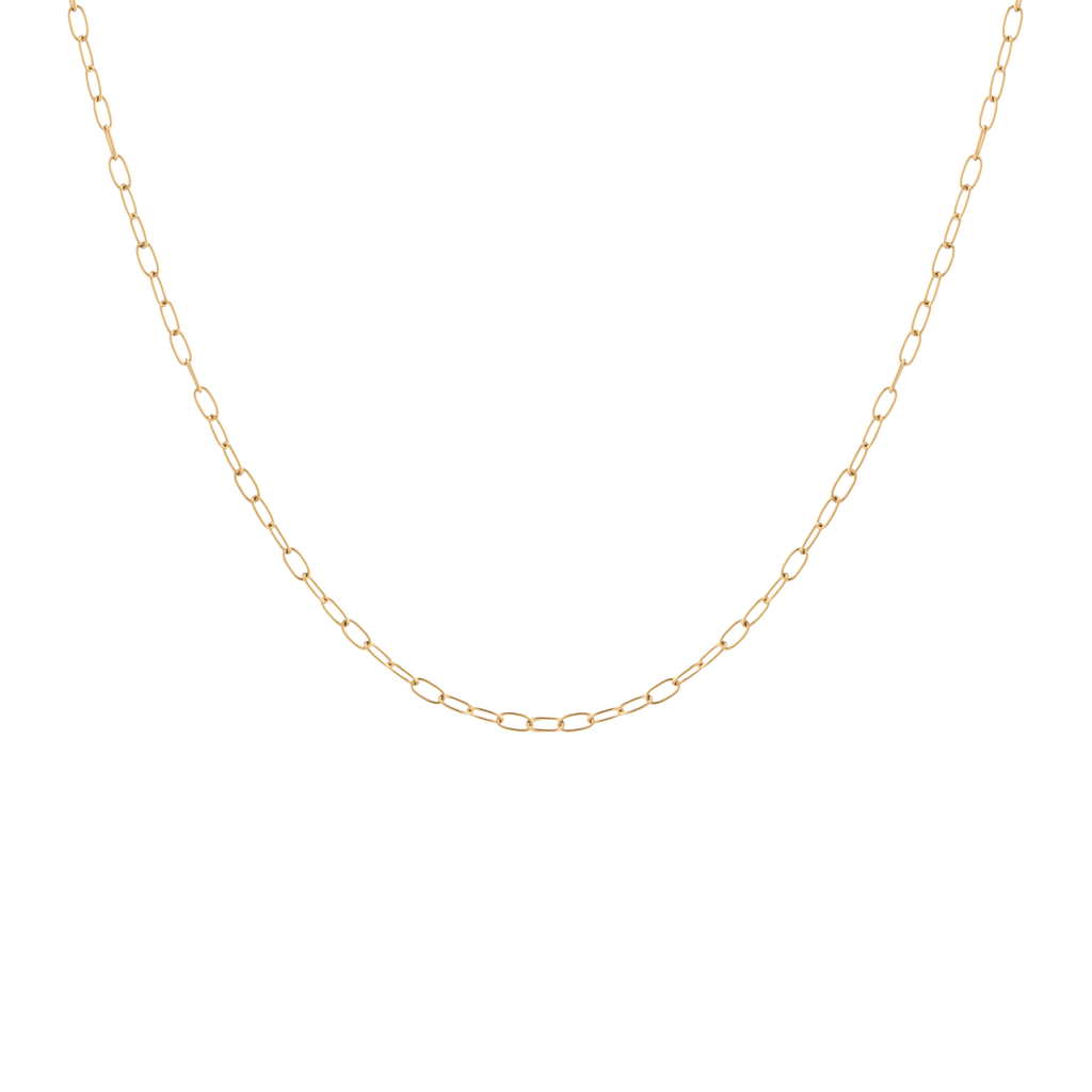 Unbreakable Mini Paperclip Chain Necklace