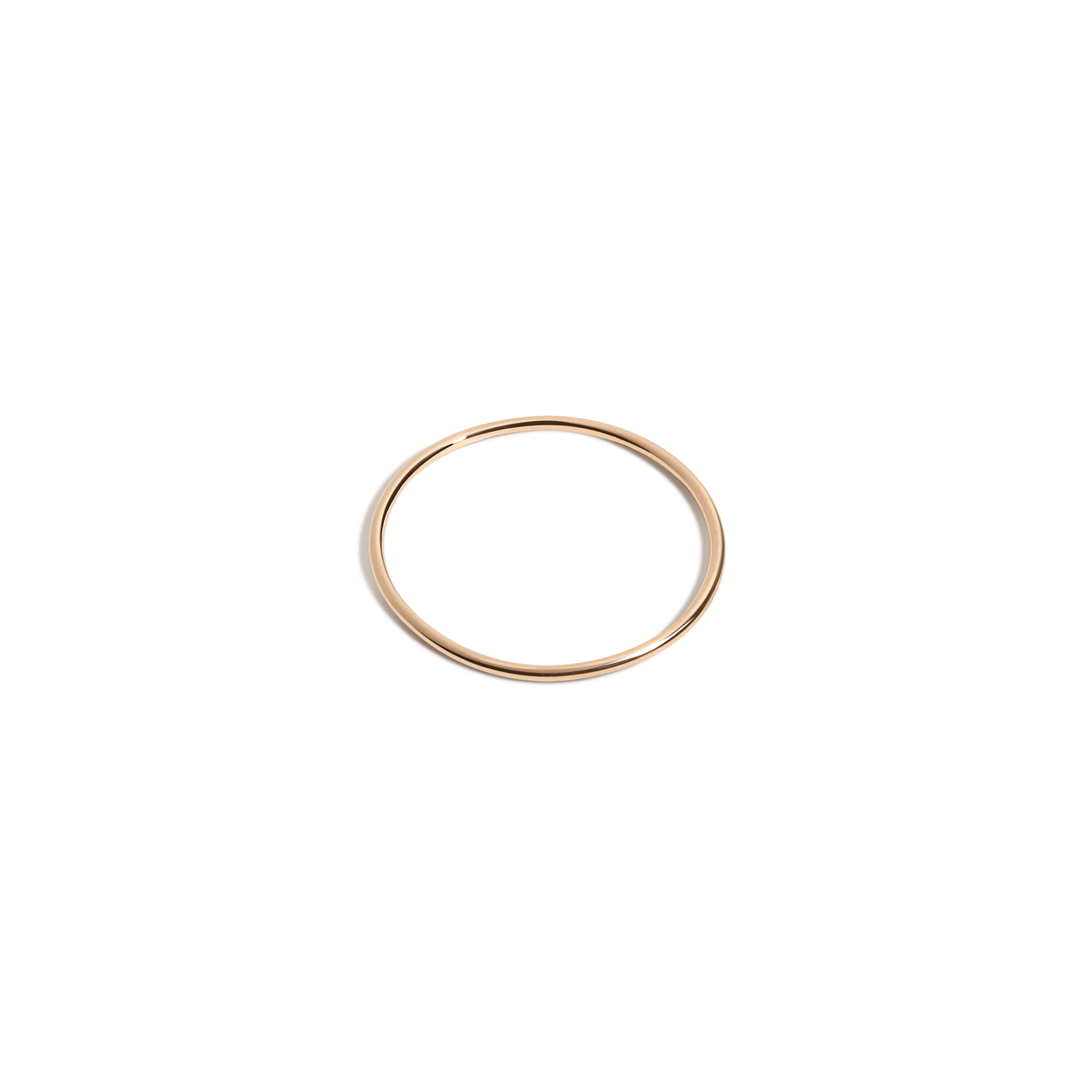 Gold Stackable Ring in Yellow, Rose or White Gold