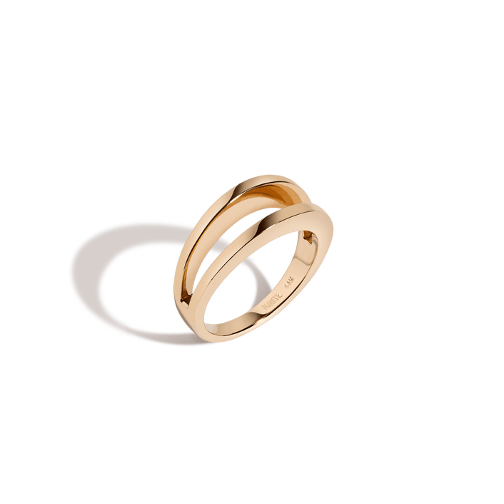 Gold Statement Rings in 14K & 18K + Rose, White, & Yellow Gold