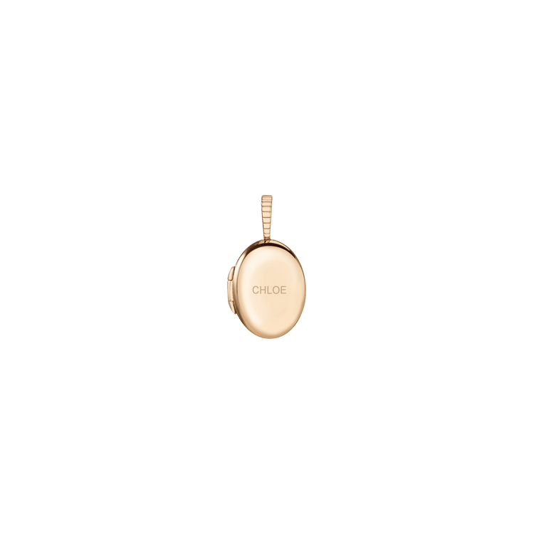 Solid Gold Locket Pendant in Yellow Gold