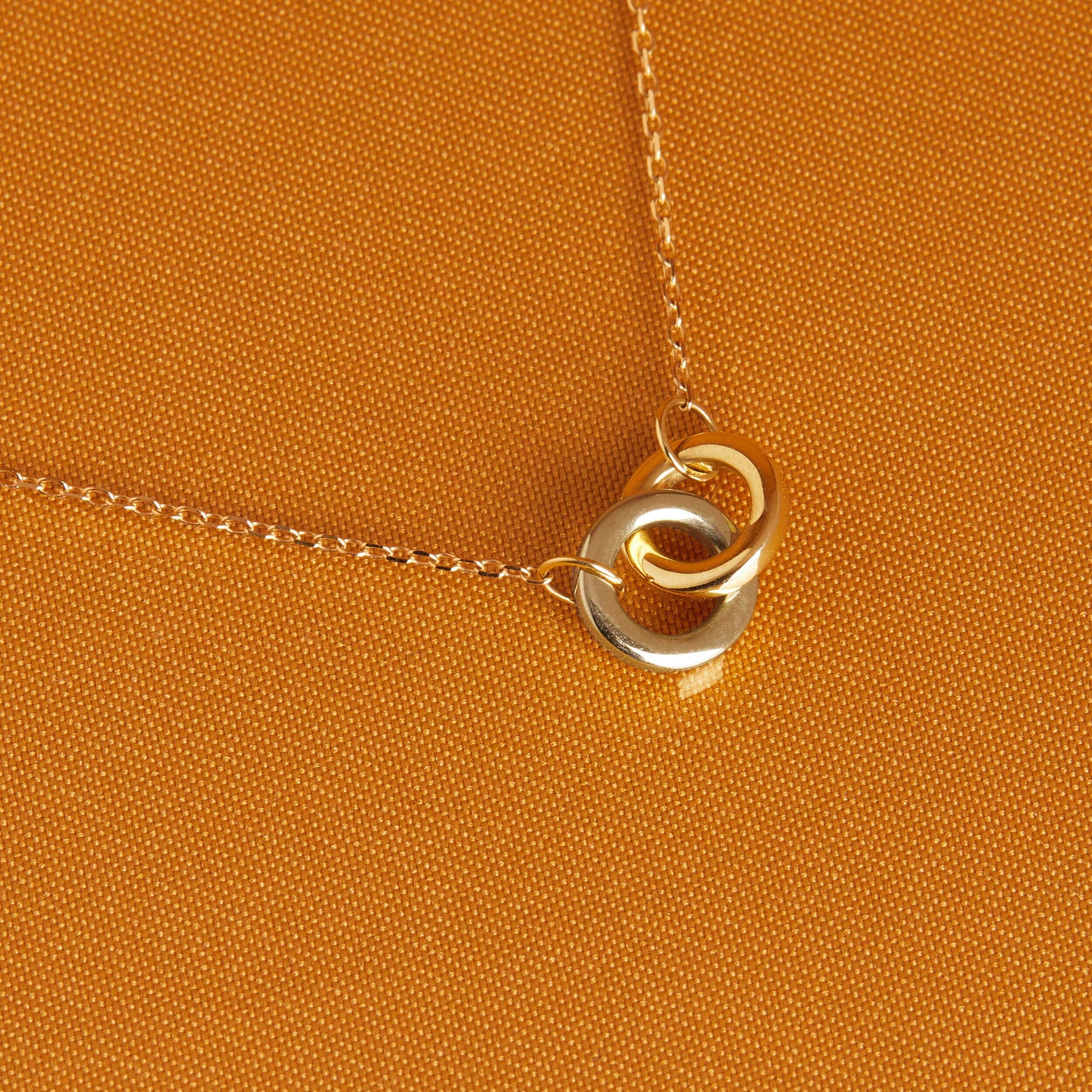 Two-Tone Connection Necklace