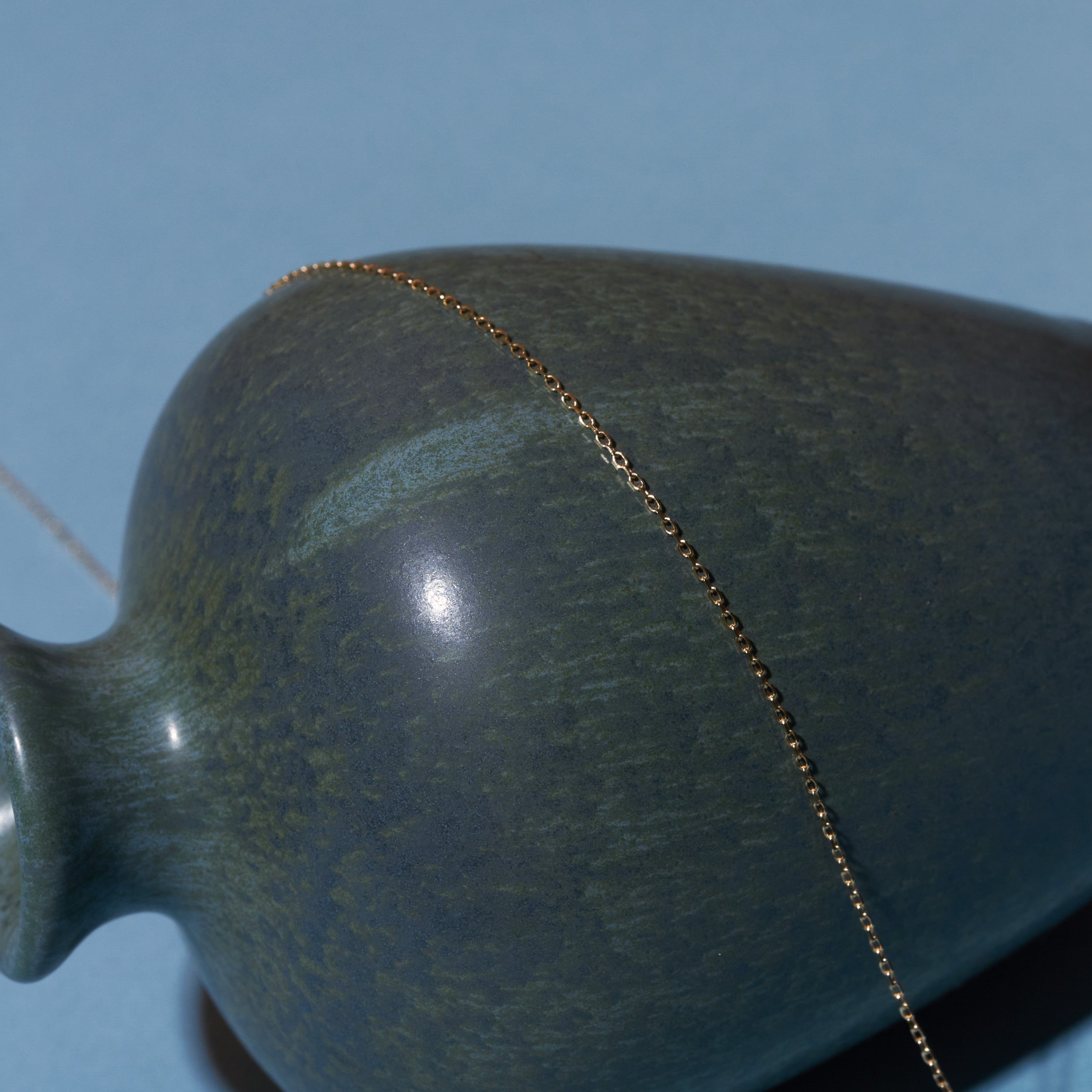 Gold Diamond Cut Chain Necklace in Yellow, Rose or White Gold