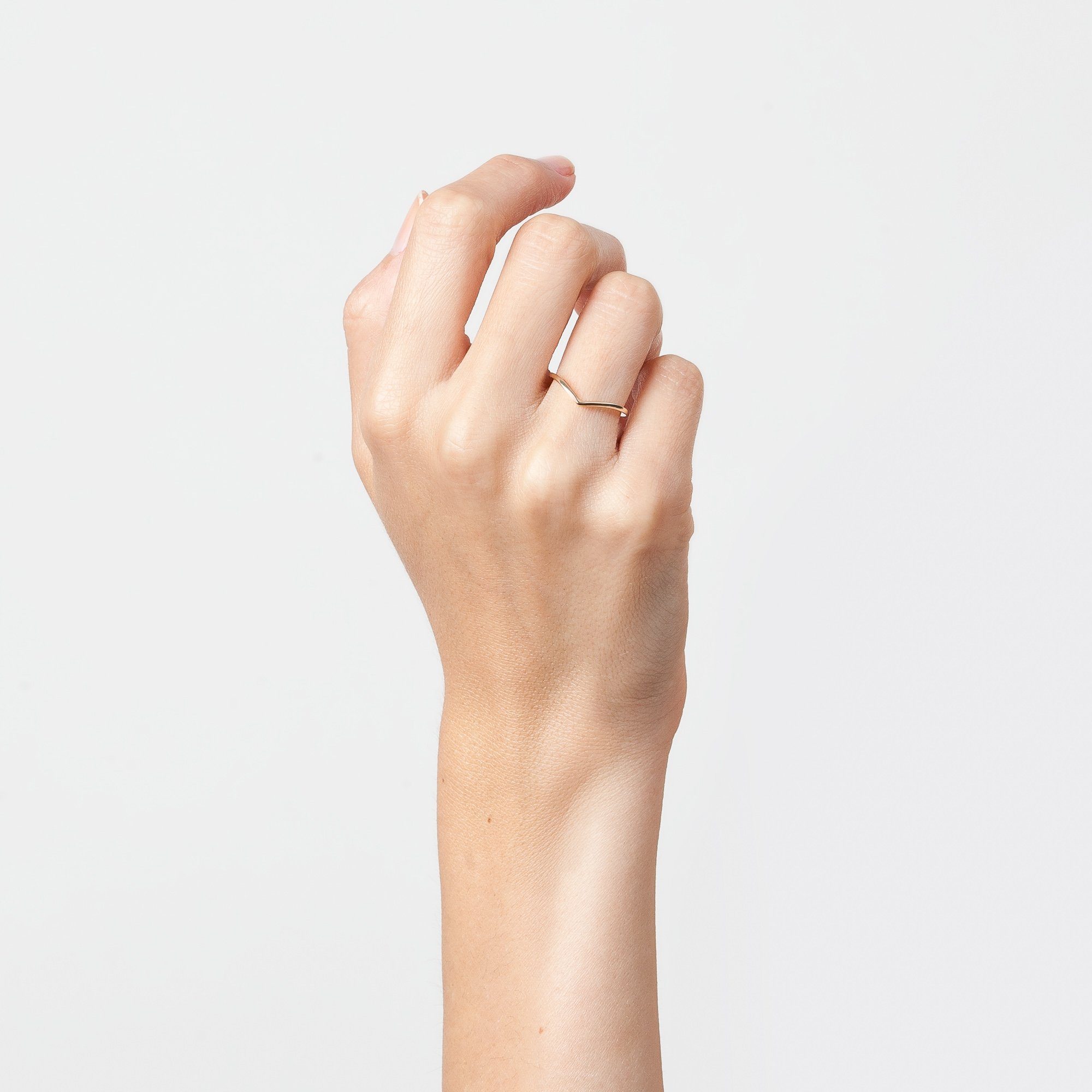 Brooklyn Bridge Ring in Yellow, Rose or White Gold