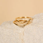 Diamond Brooklyn Bridge Ring in Yellow, Rose or White Gold